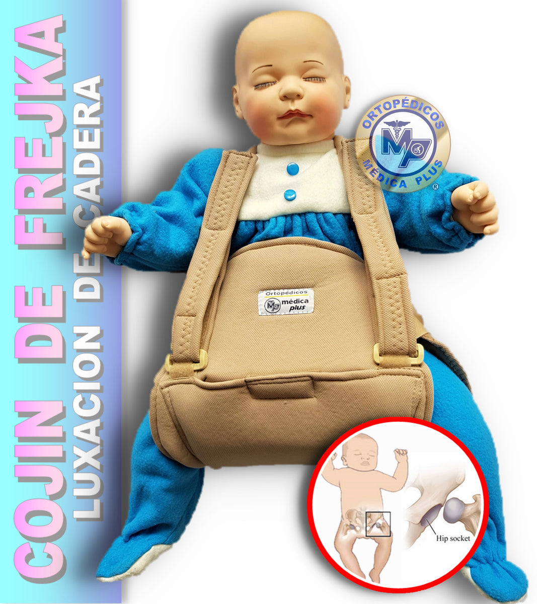 COJIN DE FREJKA PARA LUXACION CONGENITA DE CADERA ALMHOADA FREKA ...
