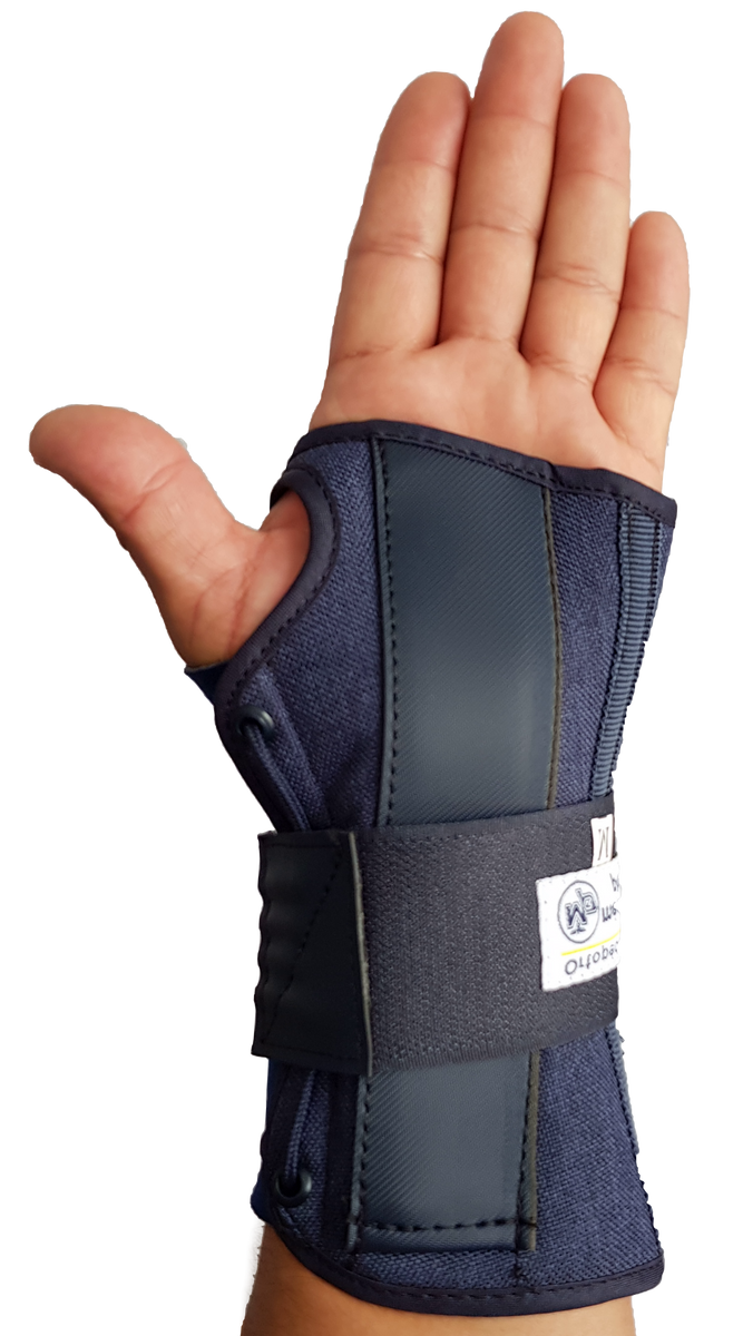 FERULA PARA MUÑECA EN LONA VARILLA DE ALUMINIO – ORTOPEDICOS MEDICA PLUS