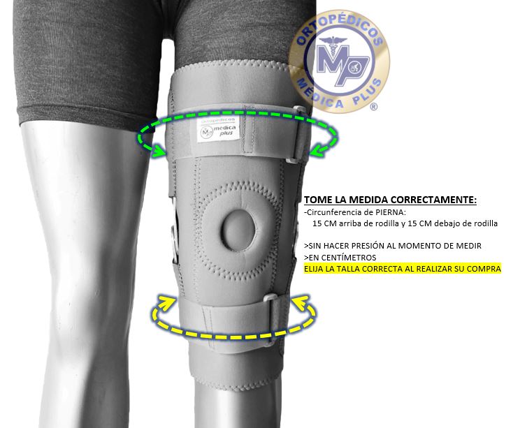 RODILLERA PARA LIGAMENTOS CRUZADOS ABIERTA NEOPRENO TERMICO AJUSTABLE ...